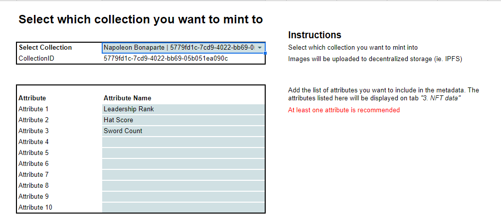 Create and Send NFTs using Google Sheets | Crossmint